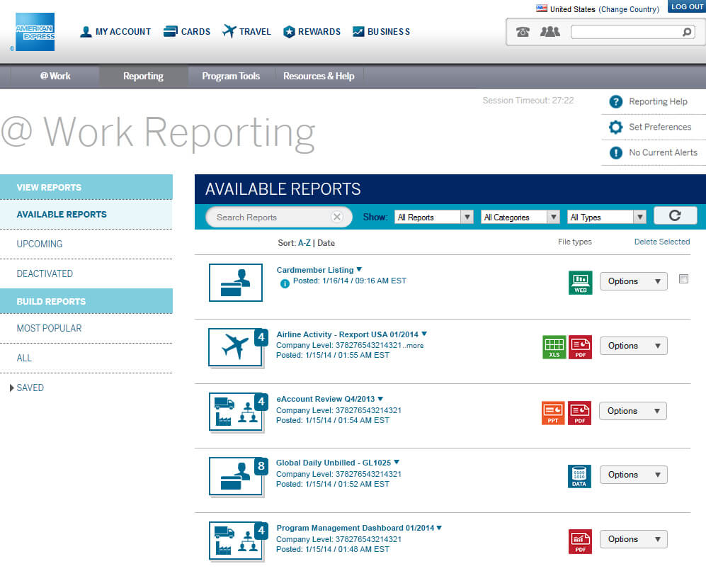 work-report | American Express