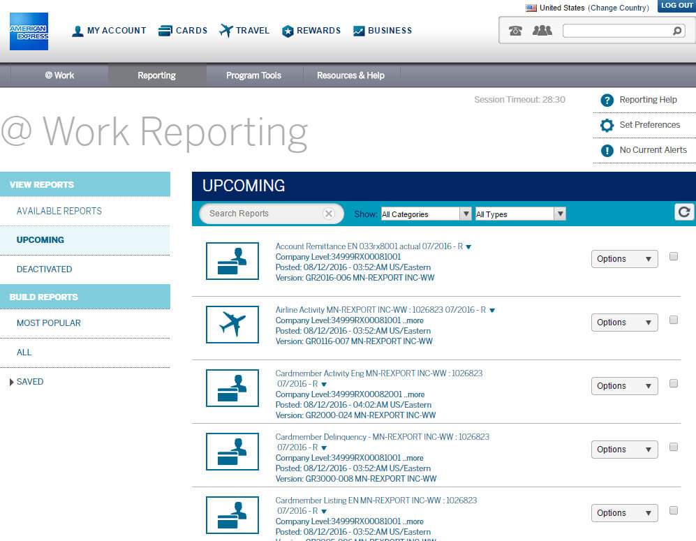work-report | American Express